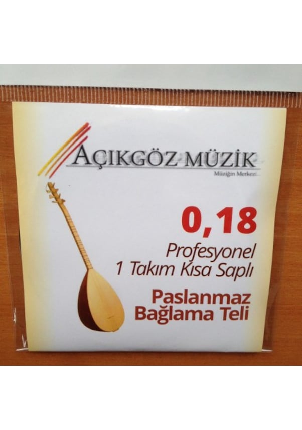 Açıkgöz 0.18 Profesyonel Kısa Saplı Bağlama Teli - Saz Teli Fiyatları ...