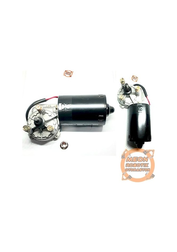 12V 55 Rpm Redüktörlü Dc Motor-Silecek Motoru Fiyatları ve Özellikleri