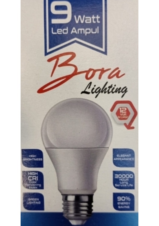 9 Watt 12 Volt Beyaz Işık Led Ampul Fiyatları ve Özellikleri