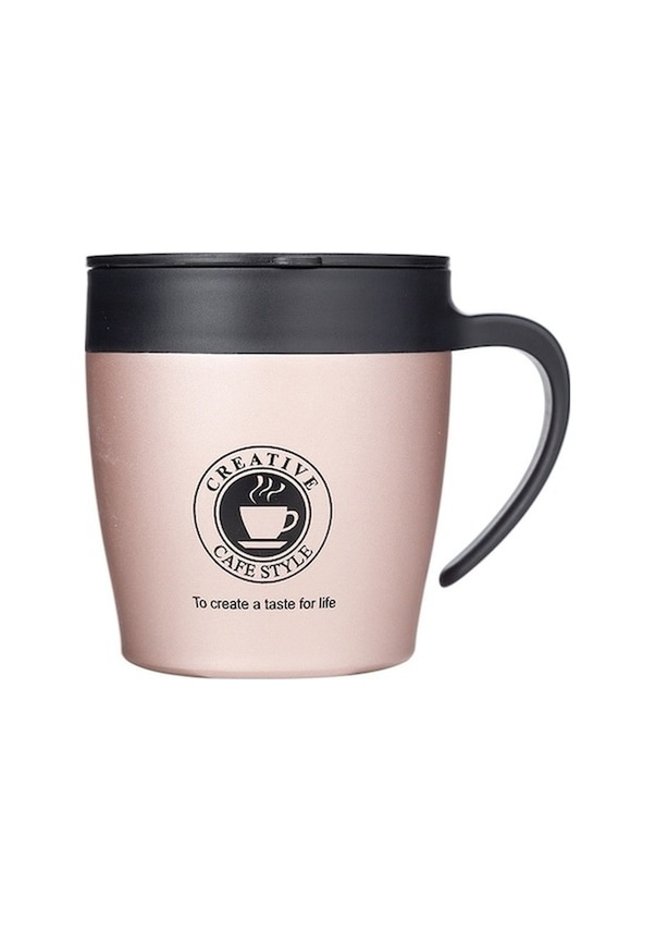 Ankatek Vakumlu Termos Termos Taşınabilir Su Sones Şişesi Saplı Paslanmaz Matara Kupası Kahve İş ...