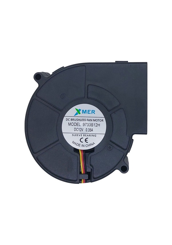 97x97x33mm 12V 0.35A 3P XMER Salyangoz Fan Fiyatları ve Özellikleri