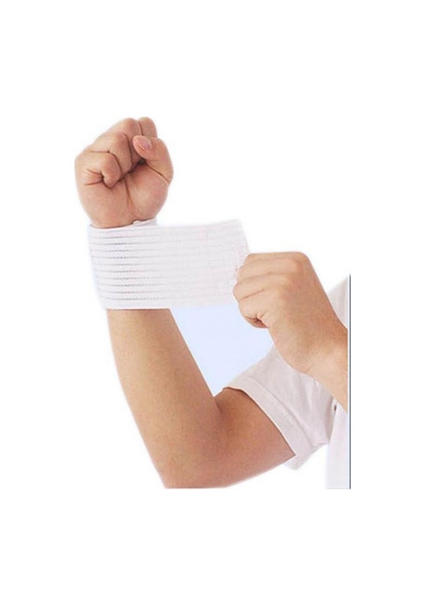 Tek Boyut-bilek Koruyucu Wrap Elastik Fitness Spor Bileklik El Bandajı Spor Salonu Desteği Bilek ...