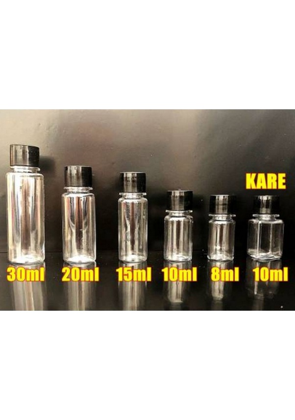 Standart Kapaklı Likit Pet Şişe 100 Adet 30 ML Siyah Fiyatları ve Özellikleri