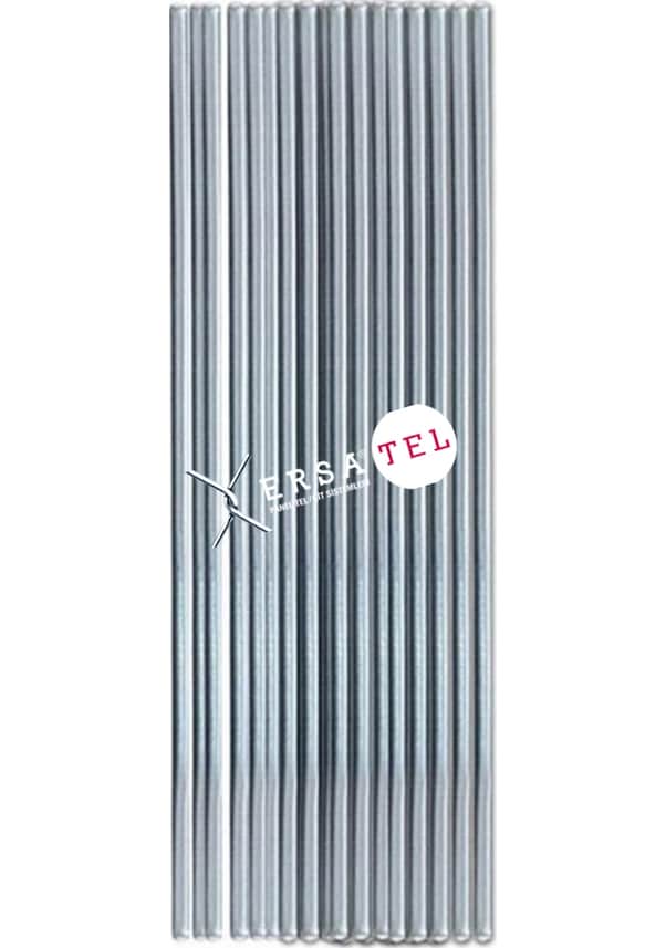 2.20 Mm Galvanizli Doğrultulmuş Çubuk Tel - Sera Teli Ersatel 2.20 MM x ...