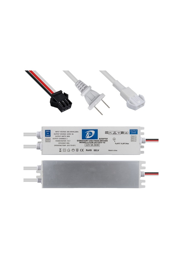 Powermaster 12 Volt 3 Amper 36 Watt Akıllı Ayna Güç Kaynağı Ultra Slim ...