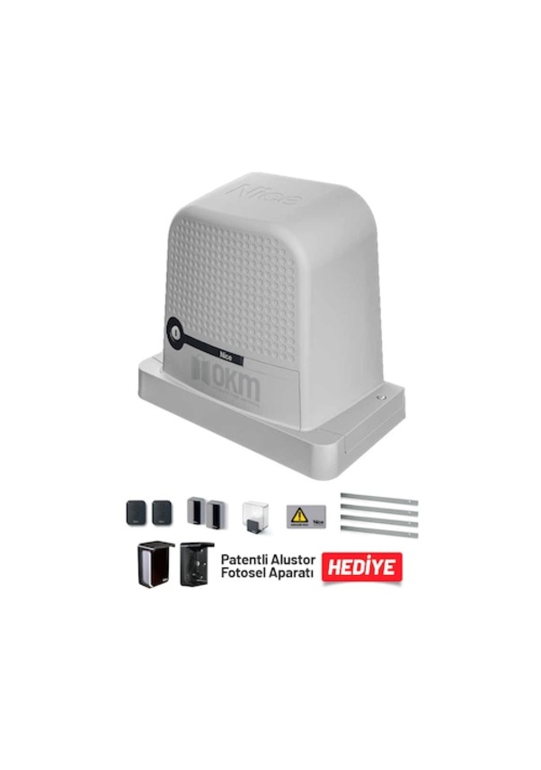 Nice Robo 600 Yana Kayar Kapı Motoru (Aksesuarlı Kit) Fiyatları ve ...
