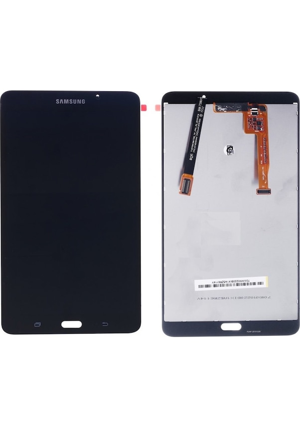 Samsung SM-T280 Galaxy Tab A Lcd Ekran + Dokunmatik Full Siyah ...