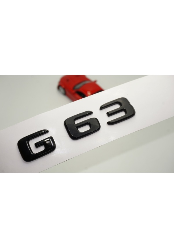 G63 Bagaj Parlak Siyah ABS 3M 3D Yazı Logo Fiyatları ve Özellikleri