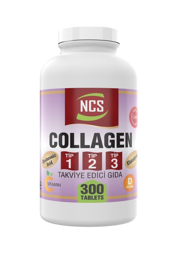 Ncs 300 Tablet Kollajen 1000 MG Collagen Tip 1-2-3 Glutatyon Dvit Fiyatları ve Özellikleri