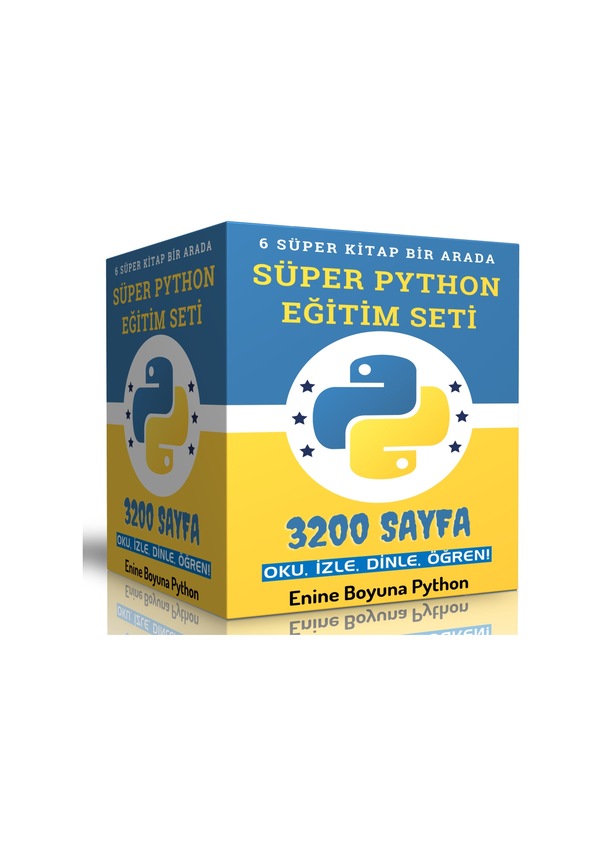 Süper Python Eğitim Seti 6 Süper Kitap Fiyatları ve Özellikleri