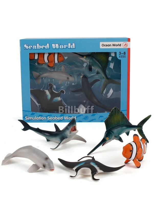 Hayvan Figürleri B-gerçekçi Deniz Hayvanı Katil Balina Köpekbalığı ...