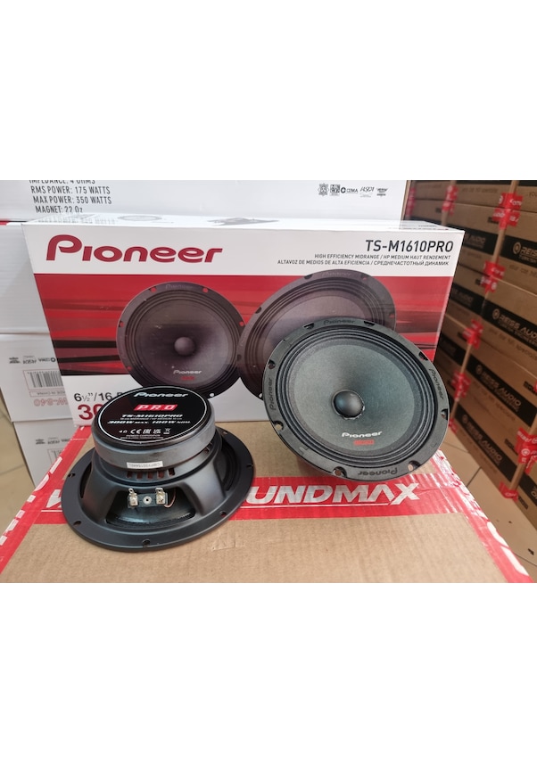 Pıoneer Ts-m1610pro 16 Cm Midrange 300w 100 Rms 1 Takım 2 Ade Fiyatları ve Özellikleri