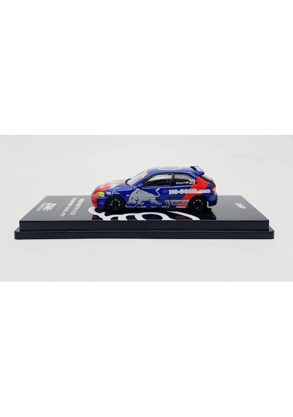 İnno64 Honda Civic Type-r Eko9 Good Racing Red Bull Livery 1/64 Model ...