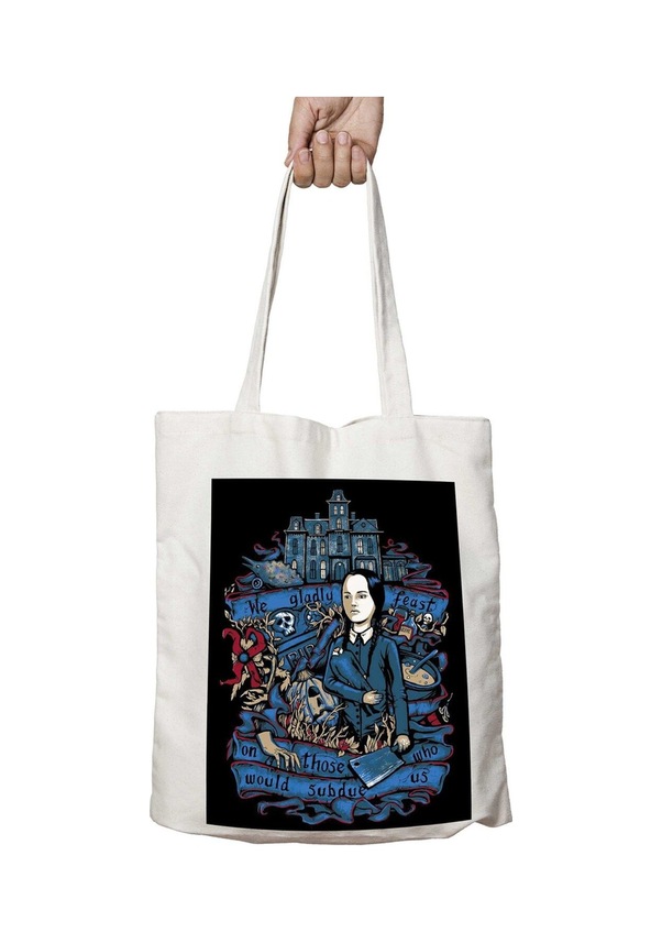 Wednesday Addams We Gladly Feast The Addams Family İki Tarafı Kalıcı ...