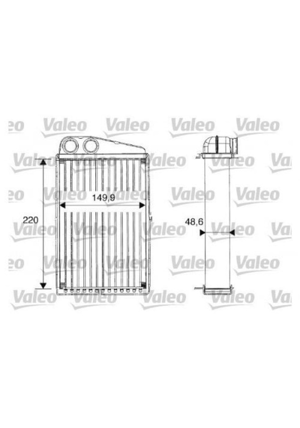 Megane 2 Kalorifer Radyatörü 7701208323 - Ç Fiyatları ve Özellikleri