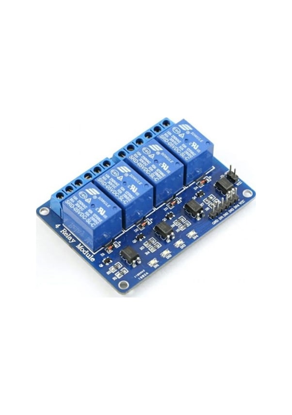 4 Way 5V Relay Module - 4Lü 5V Röle Kartı Fiyatları ve Özellikleri