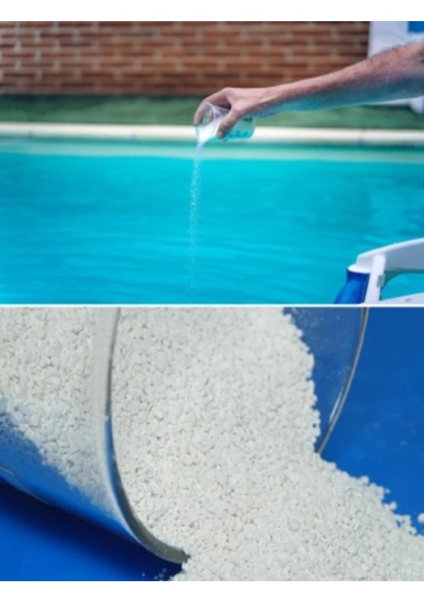 Toz Klor 250 gr Yosun Önleyici Havuz Temizleyici Havuz Toz Tablet ...