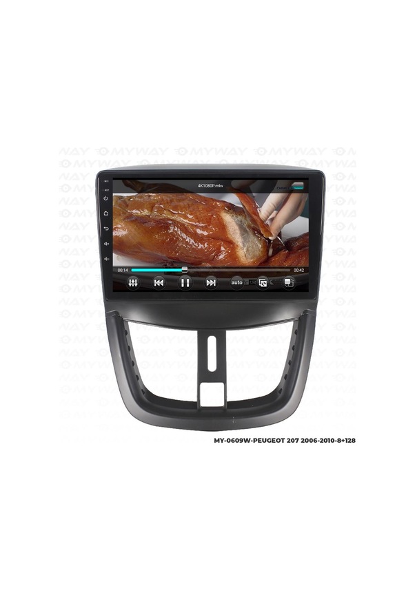 Peugeot 207 Android 12 Multimedya Carplay 4gb Ram+64gb Hdd Navigasyon ...