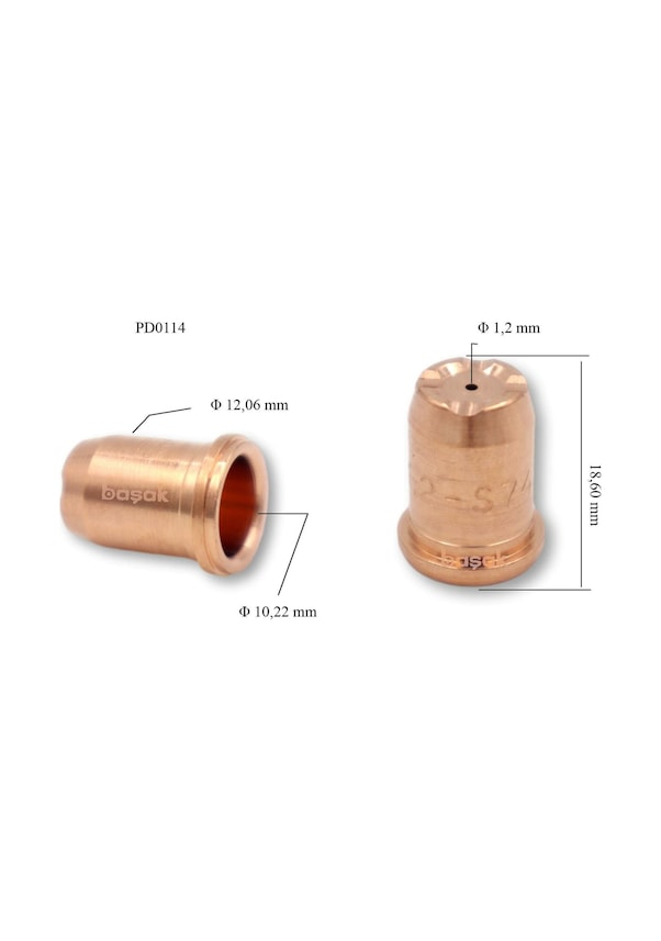 Trafimet S75 1,2mm Plazma Kesim Memesi Pd0114-12 Fiyatları ve Özellikleri