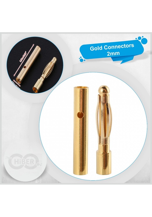 Banana Bullet Plug 2Mm - 1 Çift Fiyatları ve Özellikleri