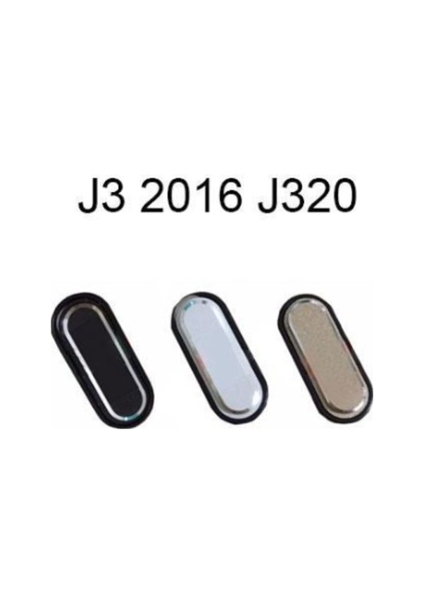 Samsung Uyumlu J3 2016 J320 Home Tuşu Butonu Yalnızca Tuş Renk-Gold ...
