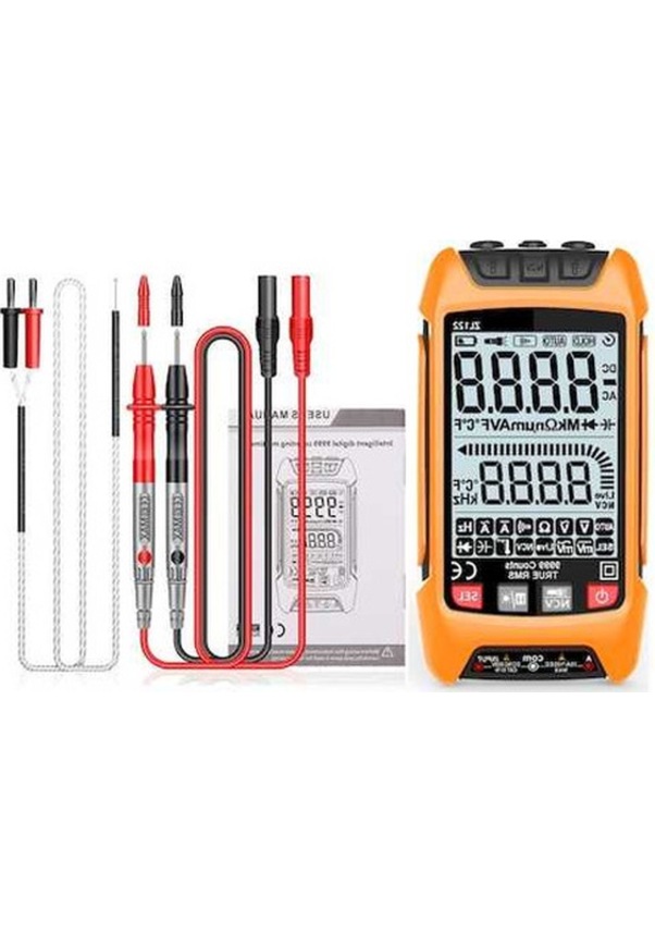Cordial Profesyonel Taşınabilir Multimetre: Lcd Ekran, Ncv Algılama ...