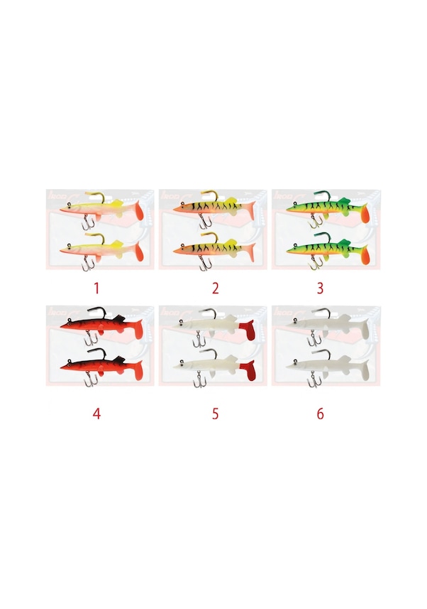 Captain 3583 Kingdom Areo Tpa Soft 10Cm Turna Silikonu 2Li Suni ...