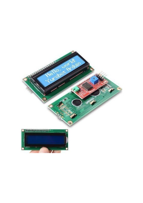 Motorobit 2X16 Mavi Lcd Display I2C Modüllü Fiyatları ve Özellikleri