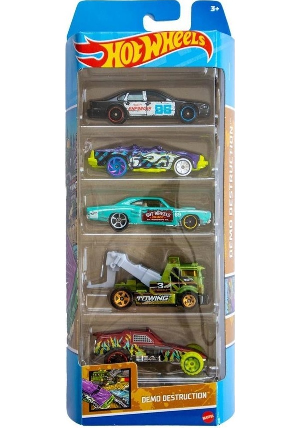 Demo Destruction - Hot Wheels 5’li Araba Seti - HFV86 Fiyatları ve ...