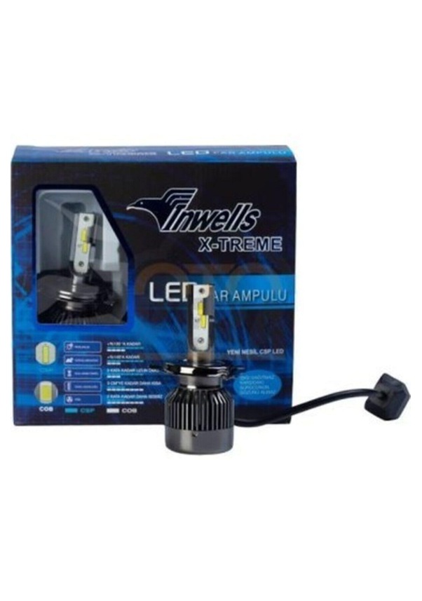 Inwells H7 Led Xenon Far Ampulü - Xtreme Serisi Yeni Nesil Csp Çip Led ...