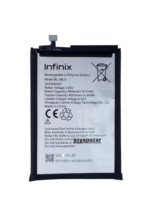Infinix S5-S5 Lite Pil Batarya Bl-39Lx İnfilix Pil Batarya İnfini ...