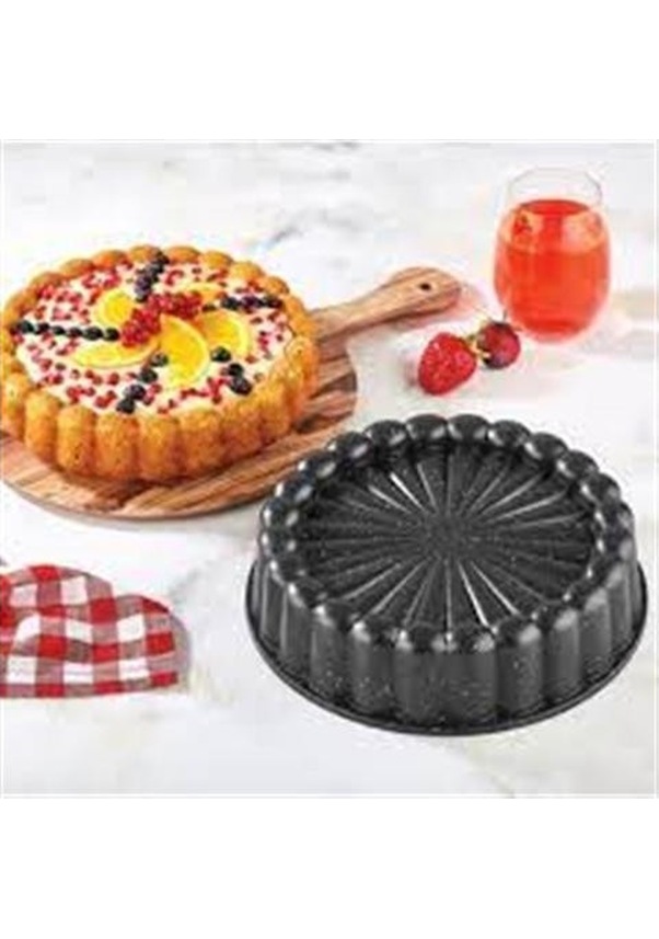 Polo Chef Elif Döküm Kek Kalıbı 26cm Siyah Fiyatları ve Özellikleri
