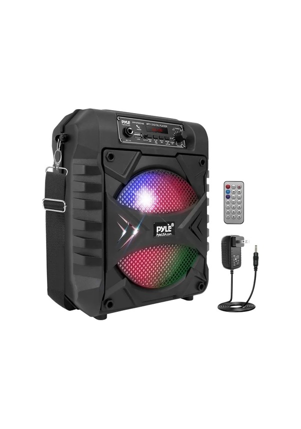 Pyle Taşınabilir Bluetooth Pa Hoparlör Sistemi Pphp854b Kapalı Siyah ...