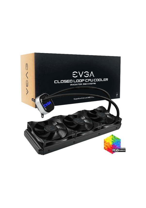 Evga Clc 400-HY-CL36-V1 360 MM All-In-One Rgb Led İşlemci Sıvı Soğutucu ...