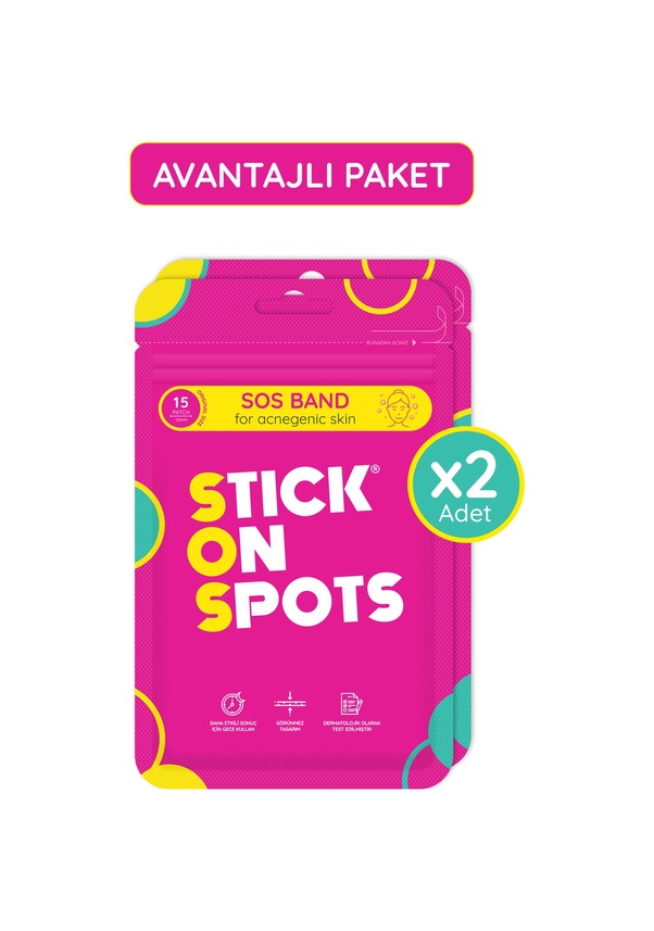 Stick On Spots Sos Sivilce Maskesi 2 x 15'li Fiyatları ve Özellikleri