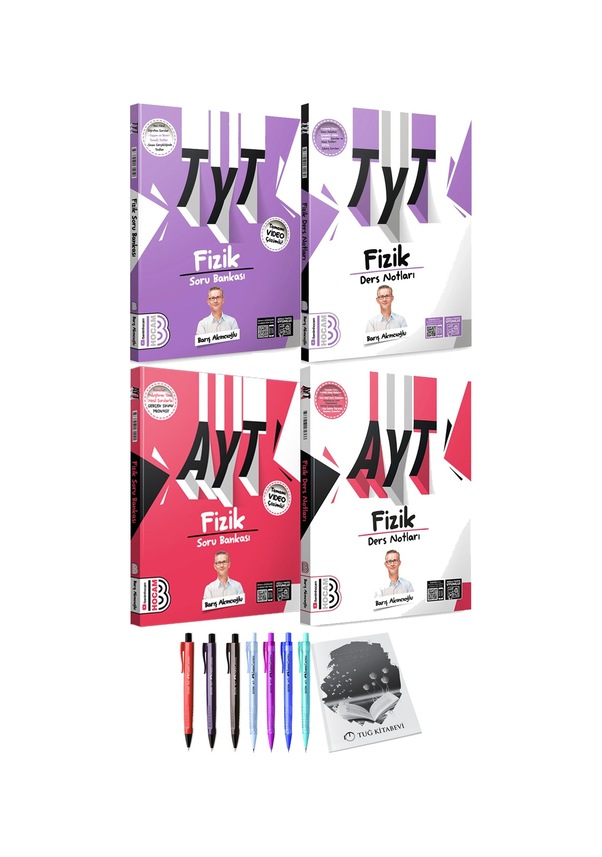 2025 Tyt Fizik Soru Ders Notu - 2025 Ayt Fizik Soru Ders Notu + Hediyeli Fiyatları ve Özellikleri