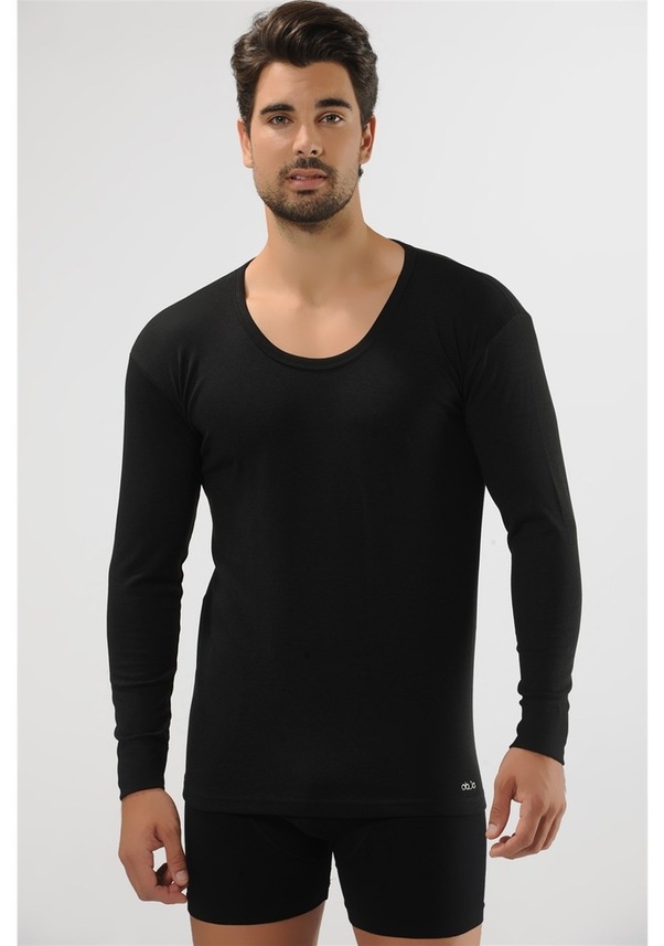 Siyah Termal O Yaka Uzun Kollu Fanila XL Fiyatları ve Özellikleri