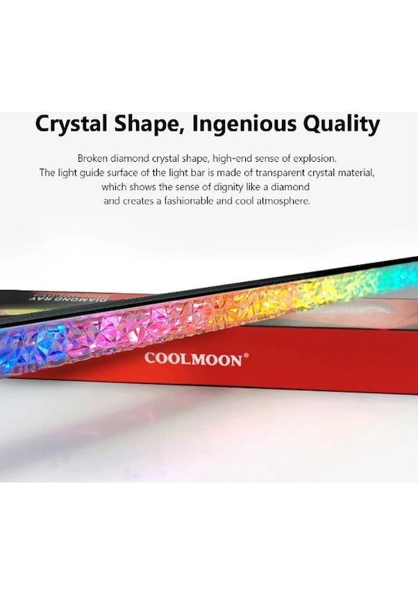 Coolmoon - Argb Diamond Led Bar - SİYAH Fiyatları ve Özellikleri