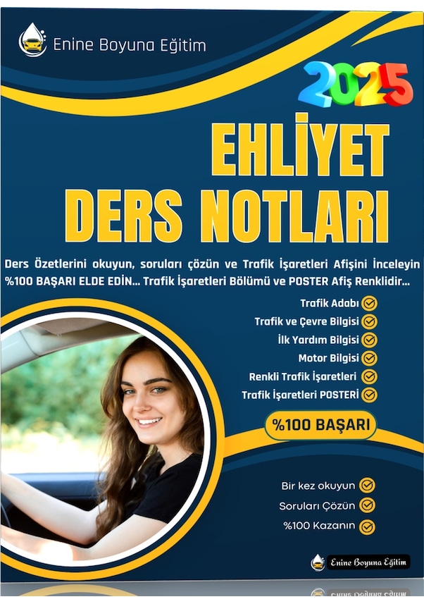 Ehliyet Kitabı Ehliyet Ders Notları Fiyatları ve Özellikleri