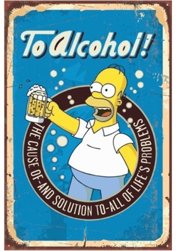 The Simpsons Bira Retro Vintage Ahşap Poster 10 15 Cm Tek Ebat ...