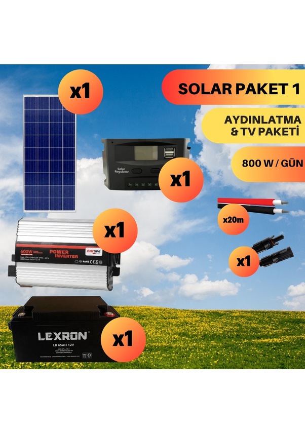 Urla Solar No: 1 Aydınlatma TV Solar Paket Fiyatları ve Özellikleri