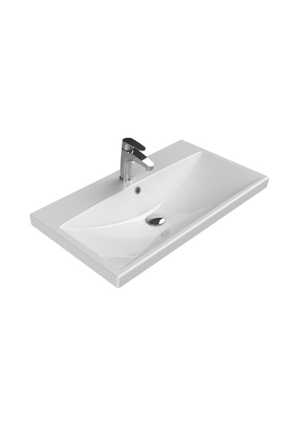 Cerastyle Turkuaz Elıte Etajerli Lavabo 80 x 45 CM Fiyatları ve Özellikleri