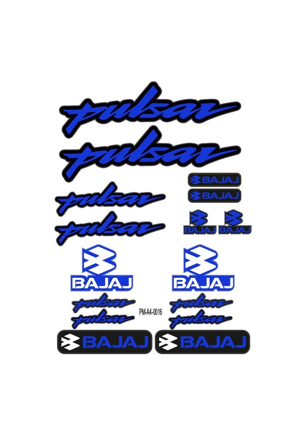 Pulsar Bajaj Motosiklet Çoklu Sticker Seti 03 Fiyatları ve Özellikleri