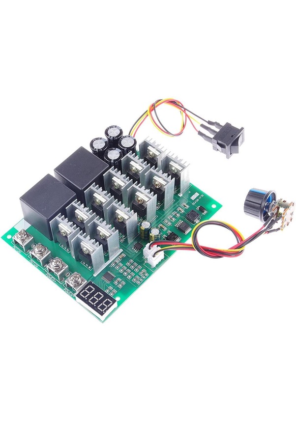 DC 10V-55V 60A 3000W Ekranlı PWM Motor Sürücü Fiyatları ve Özellikleri