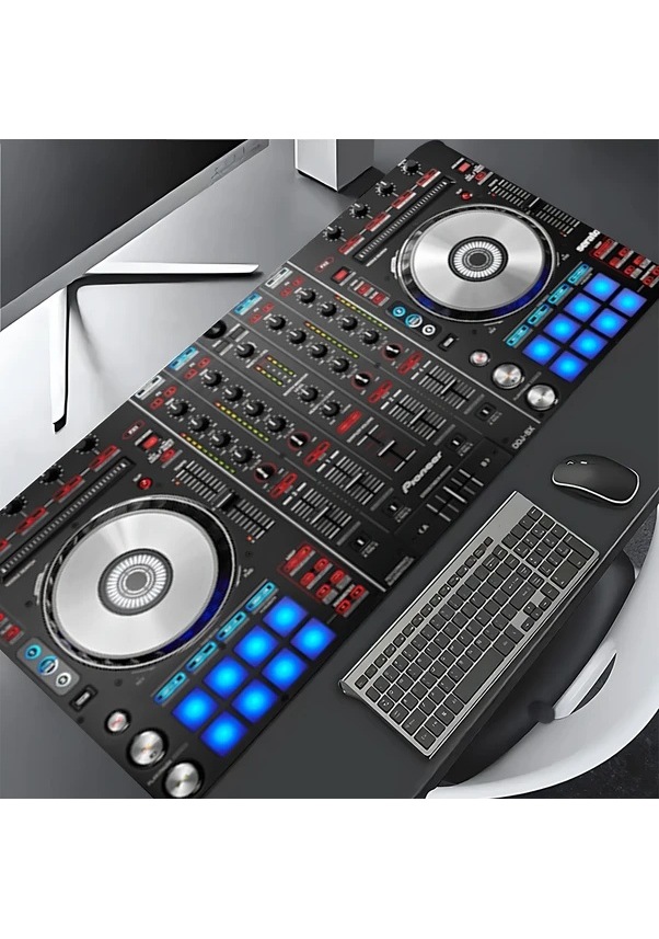 Meridiangoods Ddj-sx Serato Dj Pro Tabanlı 90x40 Cm Kaymaz Kauçuk Mouse ...