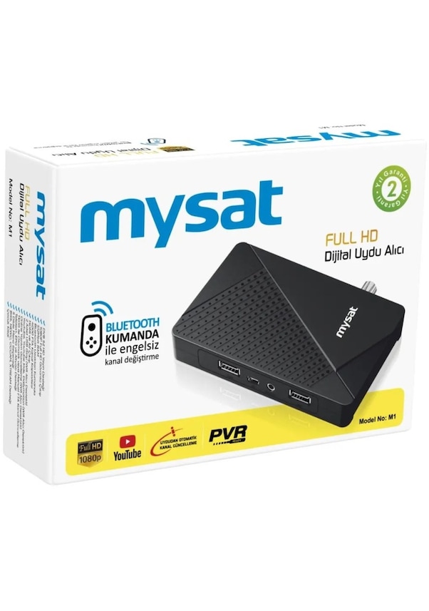 Mysat M1 Bluetooth Kumanda Dijital Full HD Uydu Alıcı Fiyatları ve ...