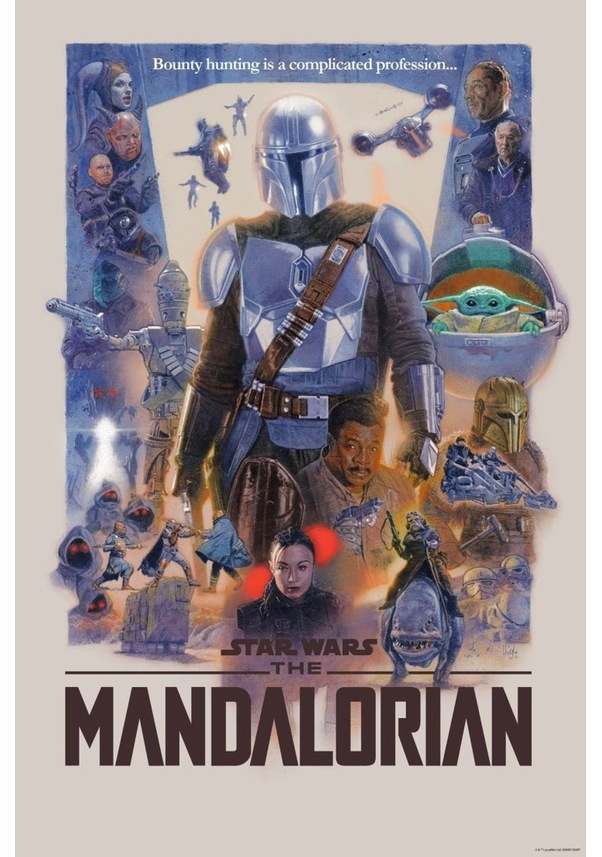The Mandalorian 2019 22 Tv - Dizi Folyo Afiş - Poster 50 Cm X 70 Cm 50 x 70 Fiyatları ve Özellikleri