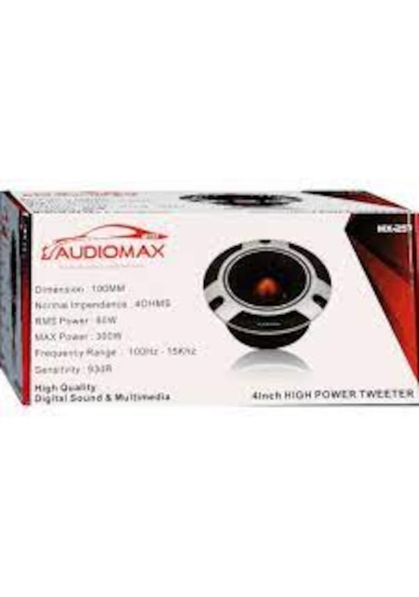 Audiomax Mx-257 10 Cm 600 Watt Dome Tweeter Fiyatları ve Özellikleri