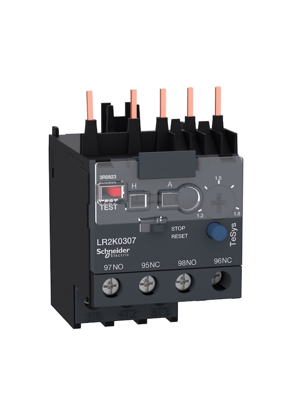 Lr2k0307 Schneider Electric Tesys 1.2-1.8a Sınıf 10a Termik Röle ...