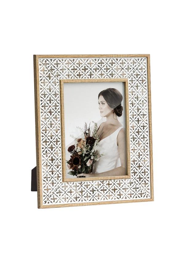 5x7 Resim Çerçevesi Boho Resim Çerçeveleri 3d Çapraz Desen Sıkıntılı ...